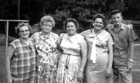 Albert Jackson "Ab" Johnson & Ida Yates family